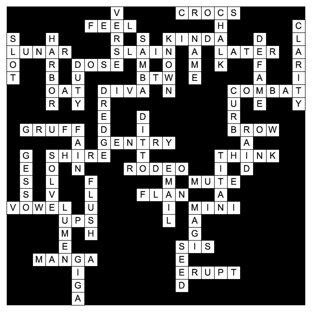 The Clarion Crossword Week 6 Answer Key DU Clarion